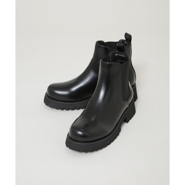 ナノユニバース（NANO universe）/ボリュームソールサイドゴアブーツ