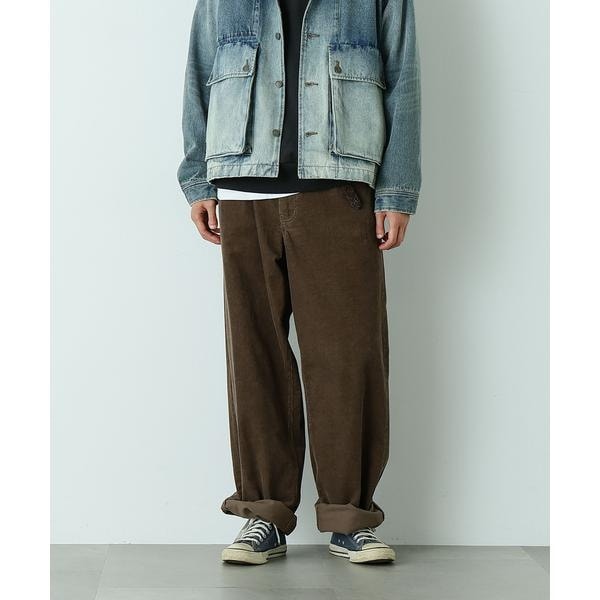 ナノユニバース（NANO universe）/「HOTEL PALACE」 ワイドストレートコーデュロイパンツ