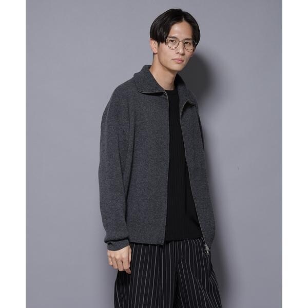 ナノユニバース（NANO universe）/ウールカシミヤドライバーズニット