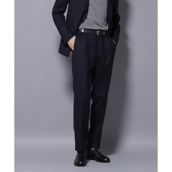 ナノユニバース（NANO universe）/「N JACKET PREMIUM」RENU(R)ウール混洗えるサキソニーパンツ(セットアップ可)