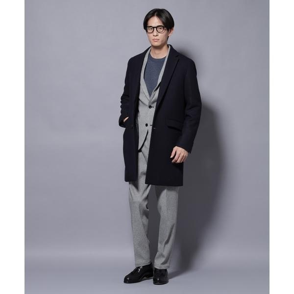 ナノユニバース（NANO universe）/ウール／Nメルトンチェスターコート