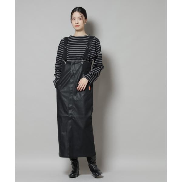 ナノユニバース（NANO universe）/UNIVERSAL OVERALL／TIGHT ECO LEATHER