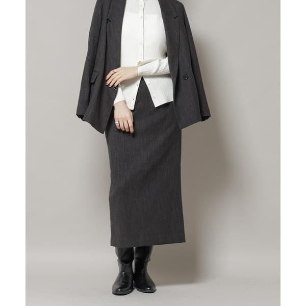 ナノユニバース（NANO universe）/ツイードタイトスカート(セットアップ可)