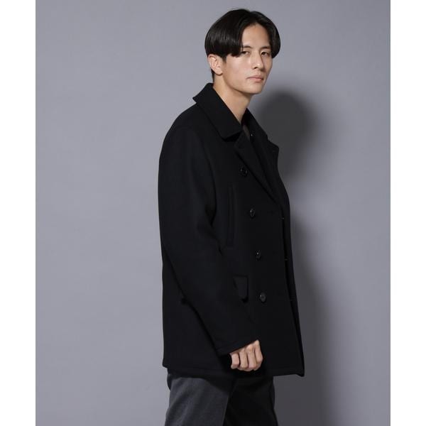 ナノユニバース（NANO universe）/ウールカシミヤメルトンPコート