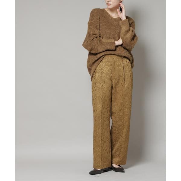 ナノユニバース（NANO universe）/ジャガードタックパンツ