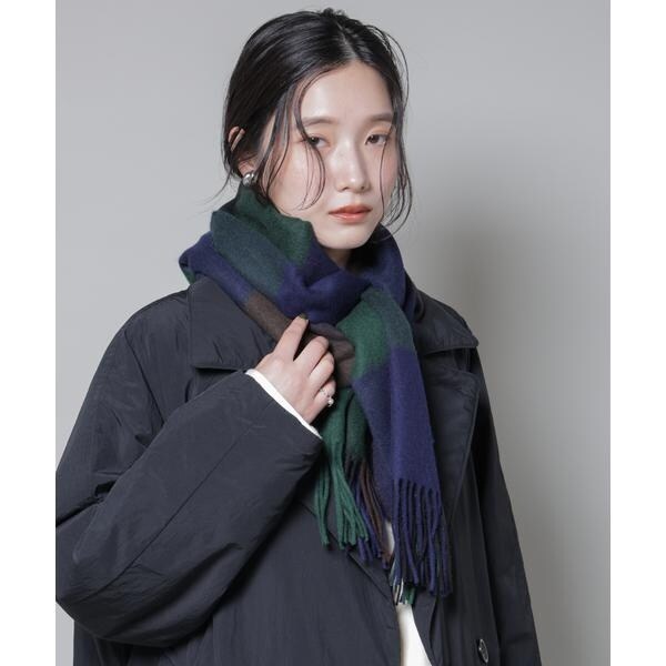 ナノユニバース（NANO universe）/TWEEDMILL／48×190 ストール