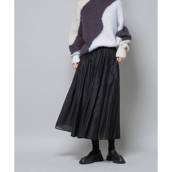 ナノユニバース（NANO universe）/ブライトローンギャザータックスカート