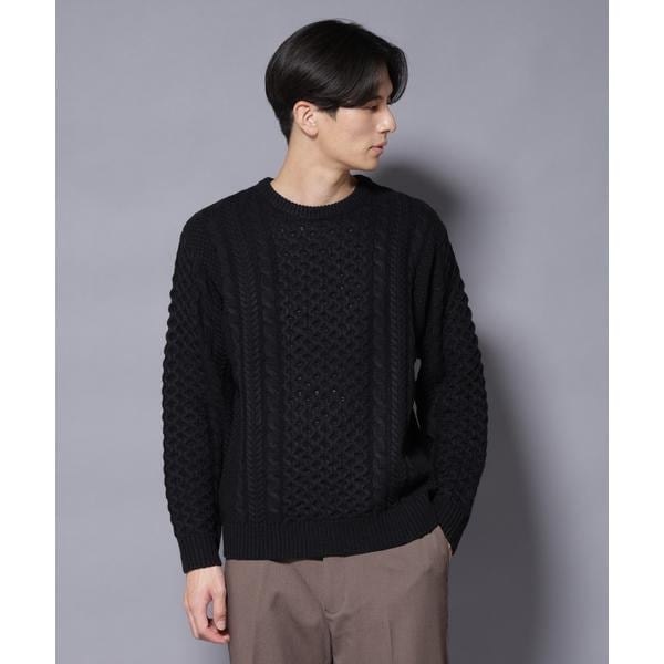 ナノユニバース（NANO universe）/ローゲージケーブルニット