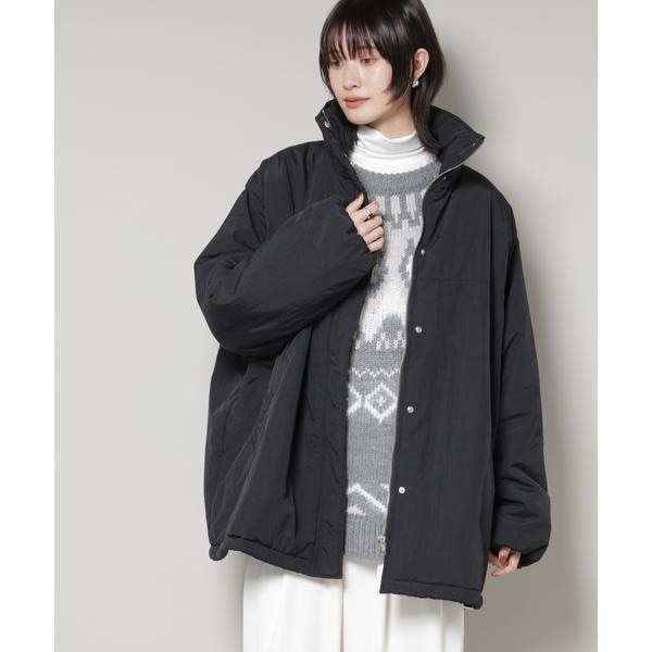 ナノユニバース（NANO universe）/撥水加工 中綿スタンドオーバージップブルゾン