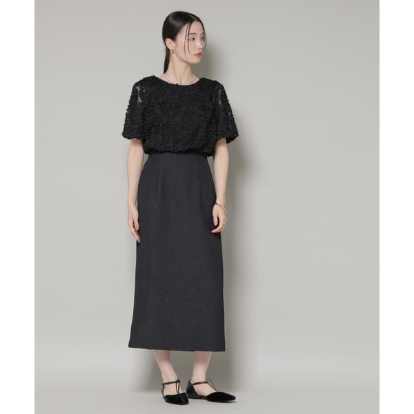 ナノユニバース（NANO universe）/kaene／デザインリボンボレロセットドレス