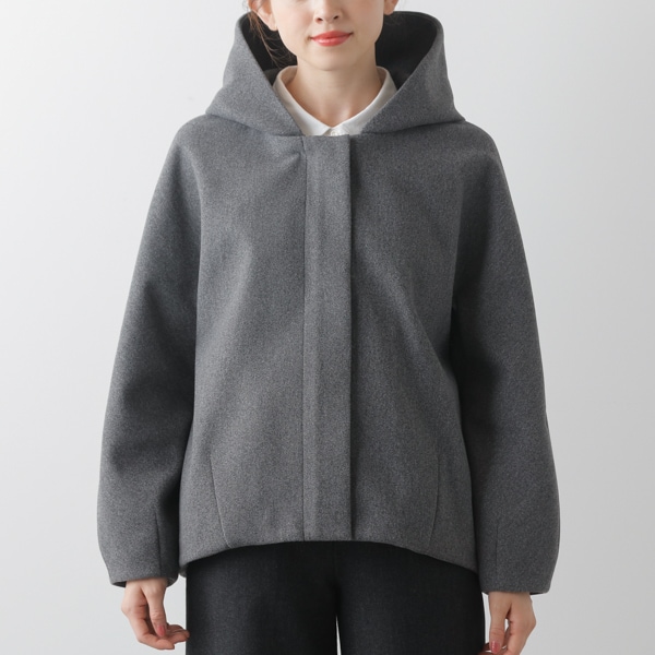 アル・ディ・ラ（AL DI LA）/メルトンジャージー ブルゾン