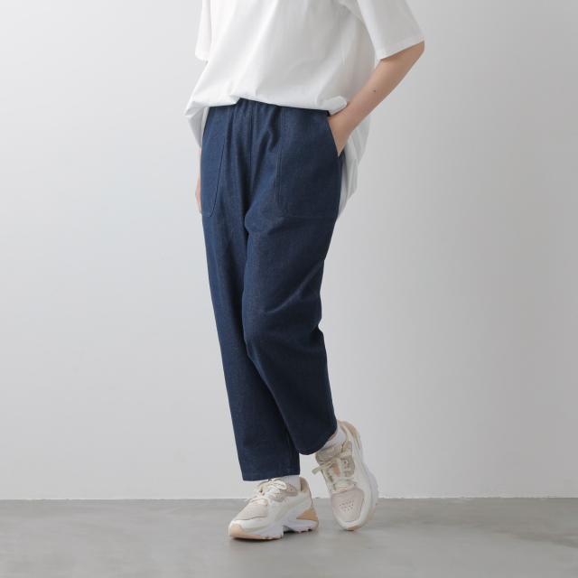 アル・ディ・ラ（AL DI LA）/デニムイージーパンツ