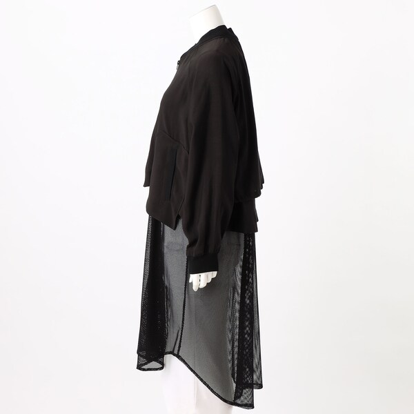 アル・ディ・ラ（AL DI LA）/MA−1×メッシュブルゾンの通販はau PAY