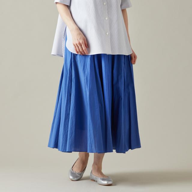 アル・ディ・ラ（AL DI LA）/綿レーヨンロングスカート