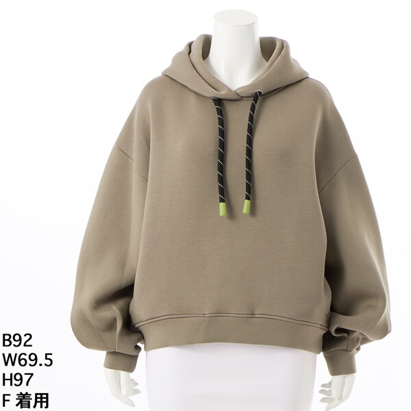 アル・ディ・ラ（AL DI LA）/スポンジバックロゴパーカー