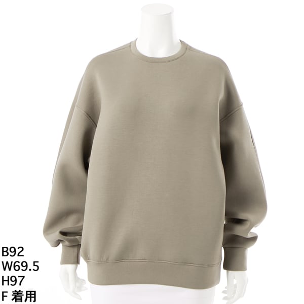 アル・ディ・ラ（AL DI LA）/【洗える】スポンジバックロゴプルオーバー