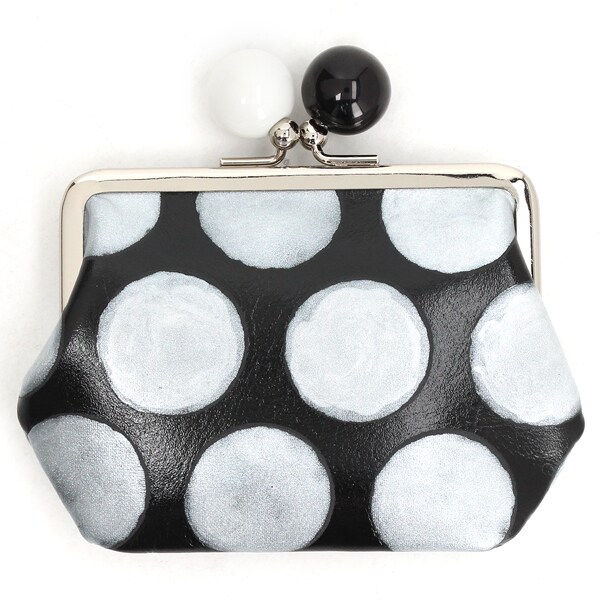 ツモリチサト キャリー（tsumori chisato CARRY）/フルムーンドット がま口財布 ミニ財布