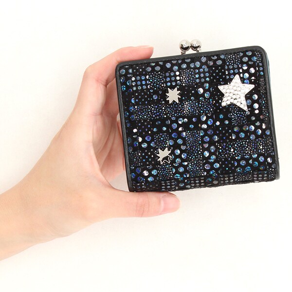 ツモリチサト キャリー（tsumori chisato CARRY）/キラメッシュ がま口財布 ミニ財布