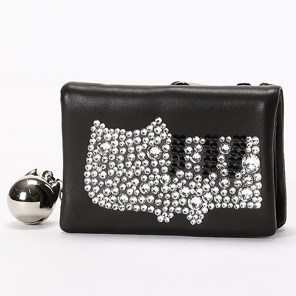 ツモリチサト キャリー（tsumori chisato CARRY）/キラネコ　2つ折り財布　ミニ財布