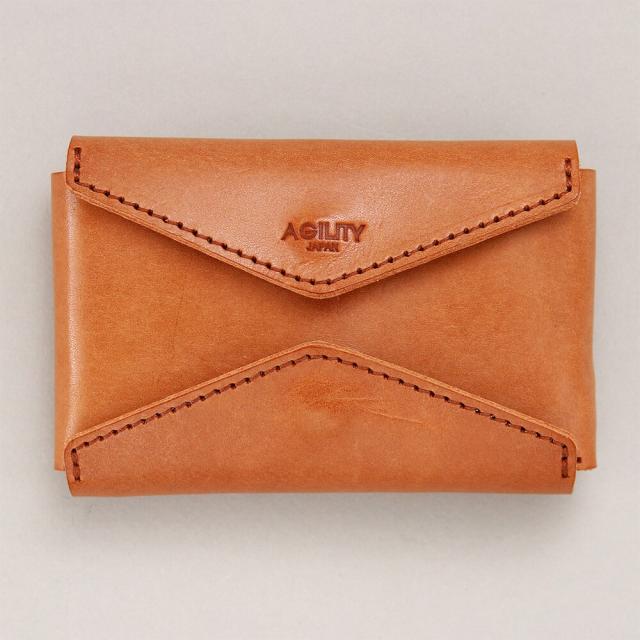 アジリティー アッファ/パクパクウォレット/ロロマ(ネイビー)【ミニ財布 フラップ付き】
