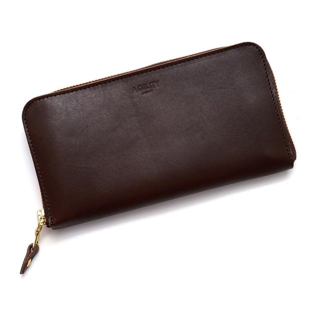 アジリティー アッファ（AGILITY Affa）/トラント【カードがたくさん入る財布】栃木レザー/チョコ