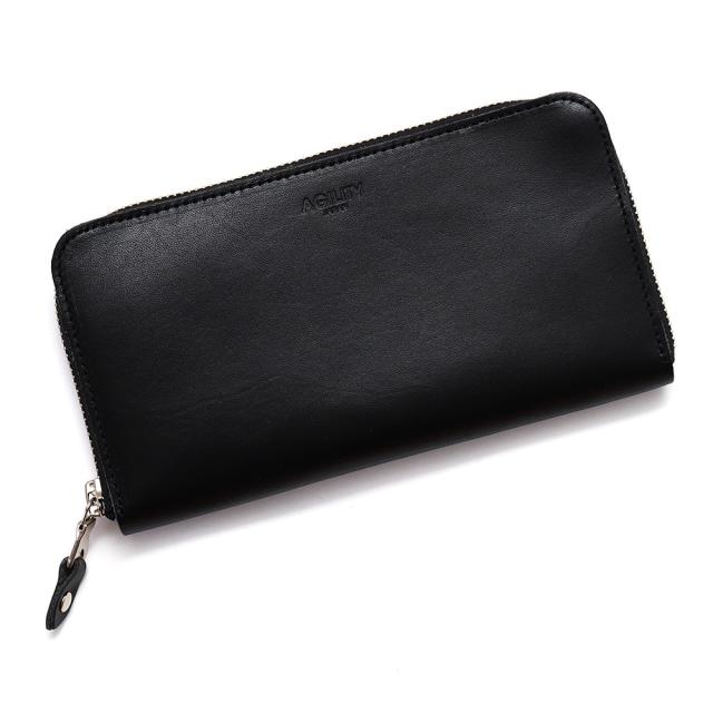 アジリティー アッファ（AGILITY Affa）/トラント【カードがたくさん入る財布】栃木レザー/ブラック