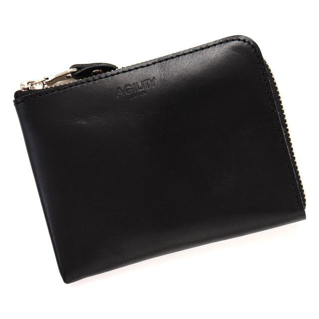 アジリティー アッファ/軽量 L字ファスナー財布