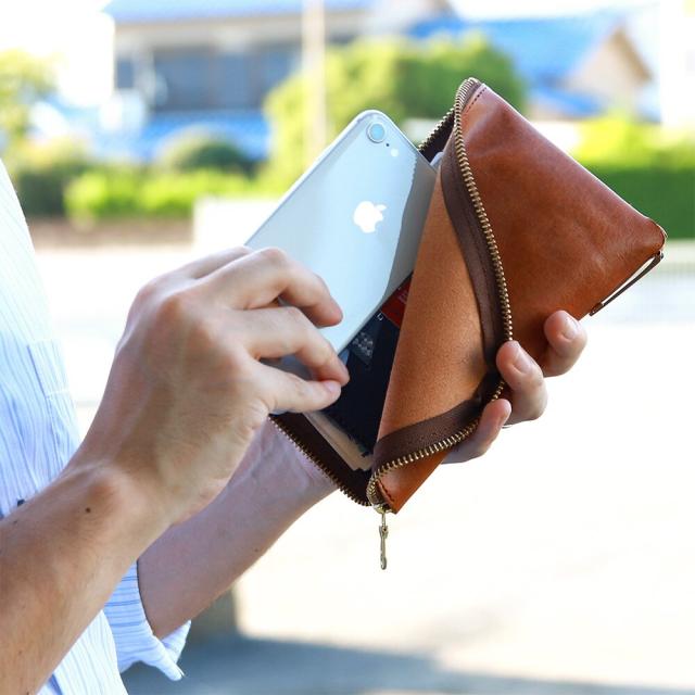 アジリティー アッファ（AGILITY Affa）/スマホが入る財布 L字ファスナー スマフォレット