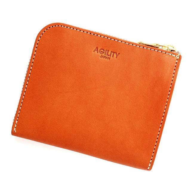 アジリティー アッファ（AGILITY Affa）/L字ファスナー 牛革財布