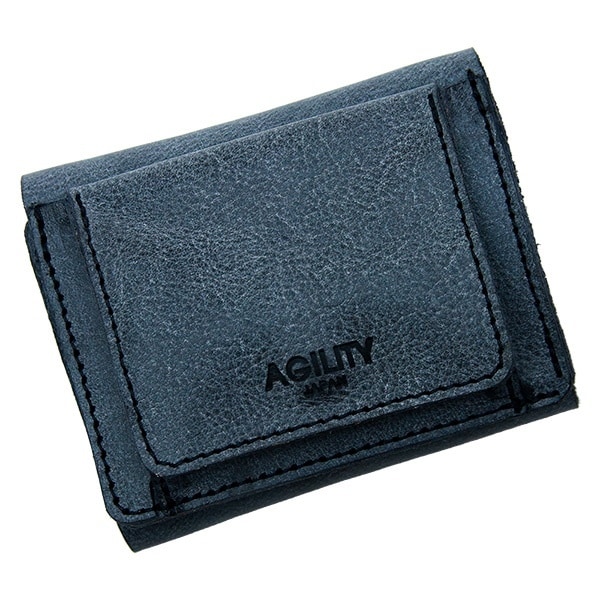 アジリティーアッファ（AGILITY Affa）/リオン/シビラ(ブラック)【ミニ財布 三つ折財布】
