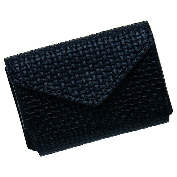 アジリティーアッファ（AGILITY Affa）/ナノウォレット/メッシュエンボス(ブラック)【ミニ財布】