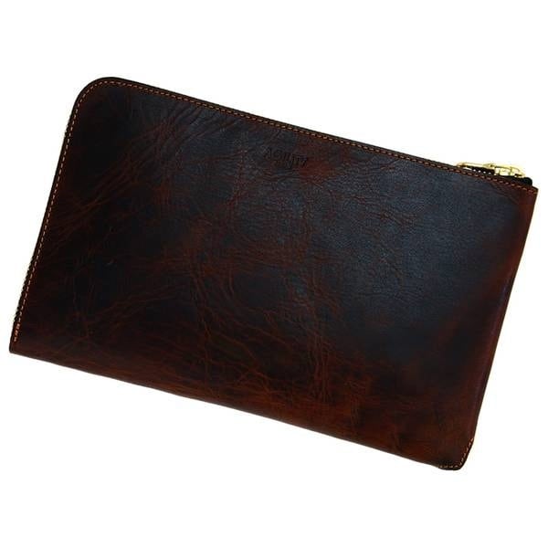 アジリティー アッファ（AGILITY Affa）/ポルトボヌール/キップワックス(ダークブラウン)【長財布 本革 日本製】AGILITY