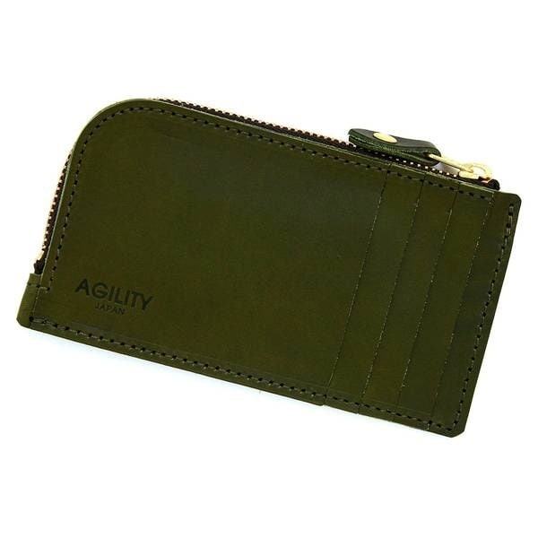 アジリティーアッファ（AGILITY Affa）/セパレイター/ミネルバリスシオ(カーキ)【財布 コンパクト】