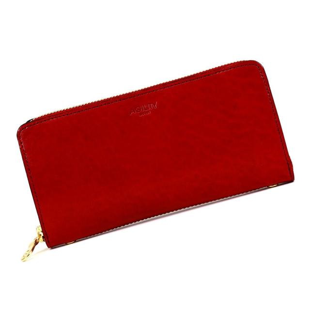 アジリティー アッファ（AGILITY Affa）/グロット/ルガトー(レッド)【長財布 ラウンドファスナー】