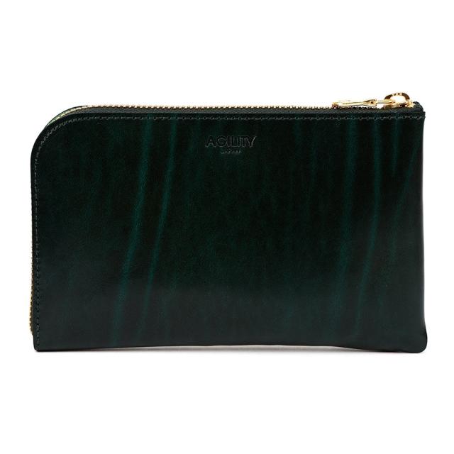 アジリティー アッファ（AGILITY Affa）/ボヤージュ/ルガトー(グリーン)【ウォレット L字ファスナー】