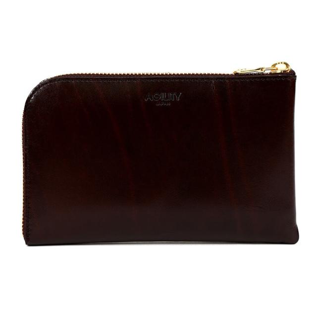アジリティー アッファ（AGILITY Affa）/ボヤージュ/ルガトー(ダークブラウン)【ウォレット L字ファスナー】