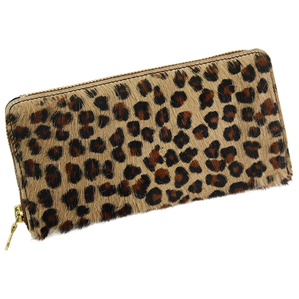 アジリティー アッファ/グロット/ハラコ(ヒョウ)【長財布 ラウンドファスナー】AGILITY