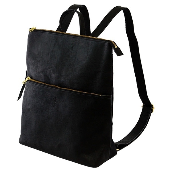 アジリティーアッファ（AGILITY Affa）/ファシルリュック/オイルシュリンク(ブラック)【お財布バッグ ウォレットバッグ】