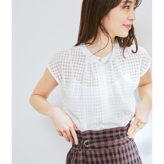 ビス（VIS）/【2WAY】キャミ付きレースフレンチスリーブブラウスの通販はau PAY マーケット - Brand Square by OIOI （ブランドスクエアbyマルイ） | au ...