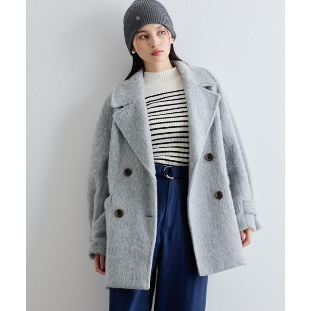 ビス（VIS）/シャギーミディ丈Pコート