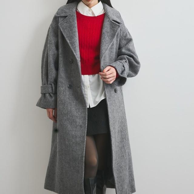 ビス（VIS）/【2WAY】シャギーロングコート
