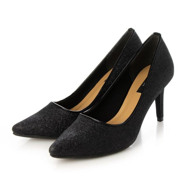 EVOL（EVOL）/【EVOL】グリッターポインテッドパンプス IU5015