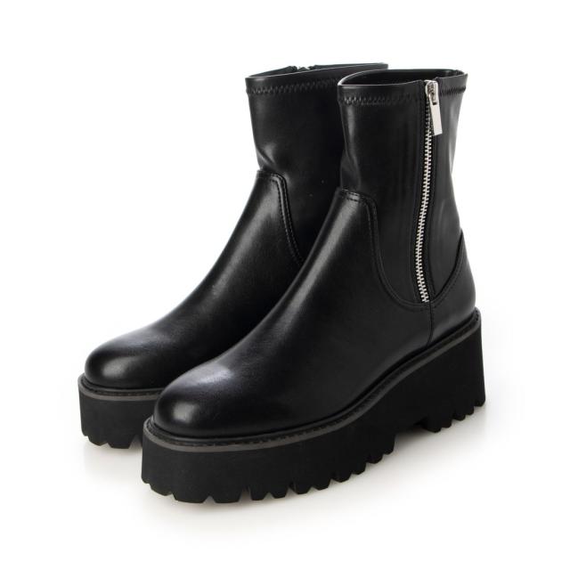 EVOL（EVOL）/【EVOL】 厚底サイドジップストレッチブーツ IX5468