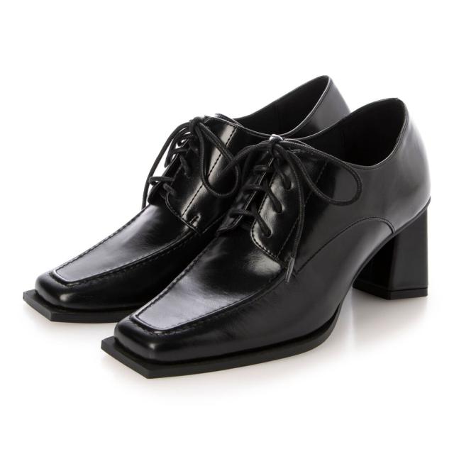 EVOL（EVOL）/【25秋冬新作】 【ふかふか・柔らかい】スクエアレースアップシューズ BZ23843