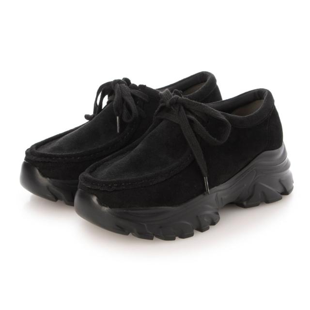 EVOL（EVOL）/【25秋冬新作】 【S−LLサイズ展開・軽量】モカレースアップスニーカー IZ5848