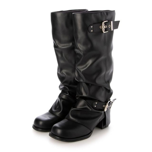 EVOL（EVOL）/【25秋冬新作】 【S−LLサイズ展開・ふかふか】カバーエンジニアロングブーツ IZ5878