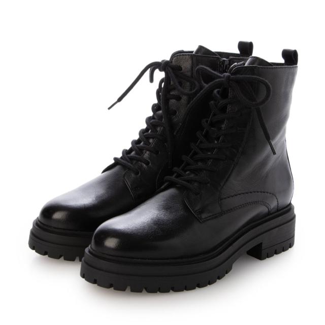 EVOL（EVOL）/【25秋冬新作】 【本革・柔らかい】レースアップショートブーツ IZ8119
