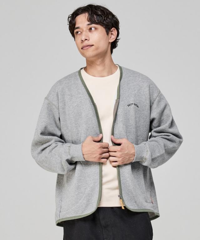 クリフメイヤー（KRIFF MAYER）/【裏起毛＆本体綿100％！】ジップ カーディガン