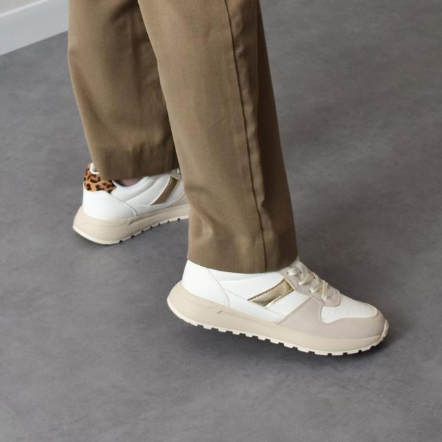 ウィンクルム（VINCULUM）/25秋冬新作◆VINCULUM◆4．3cmヒール◆スエードコンビスニーカー