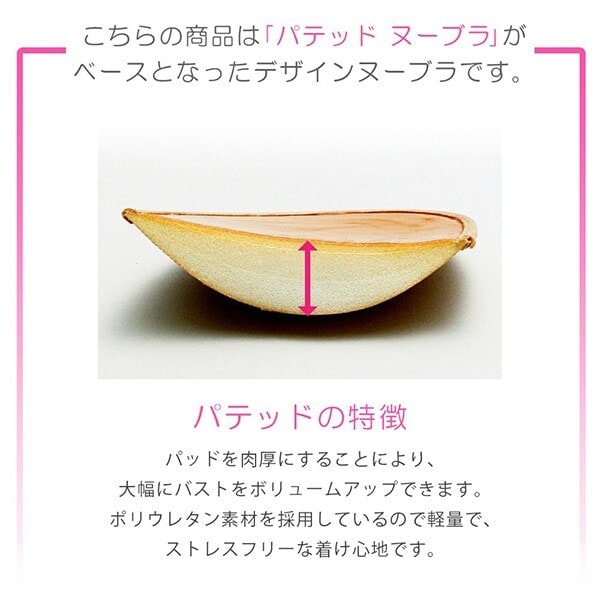 ヌーブラ（NuBra）/パテッド ヌーブラ / シェルリュクス / ボリューム